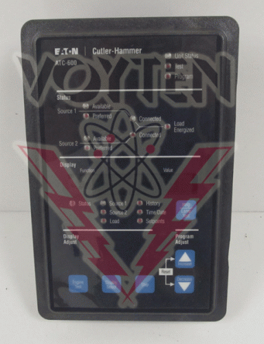 ATC-600 ATC Controller Eaton, Cutler Hammer or Westinghouse | Voyten ...