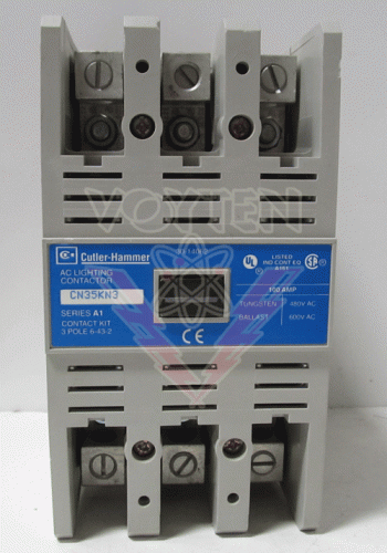 CN35KN3A Contactor by Eaton, Cutler Hammer or Westinghouse | Voyten ...